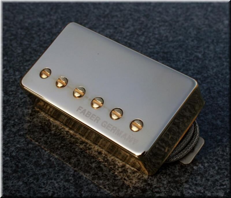 FABER Guitar Pickups Concerto Grosso vergoldet, glänzend, Bridge, 134,00